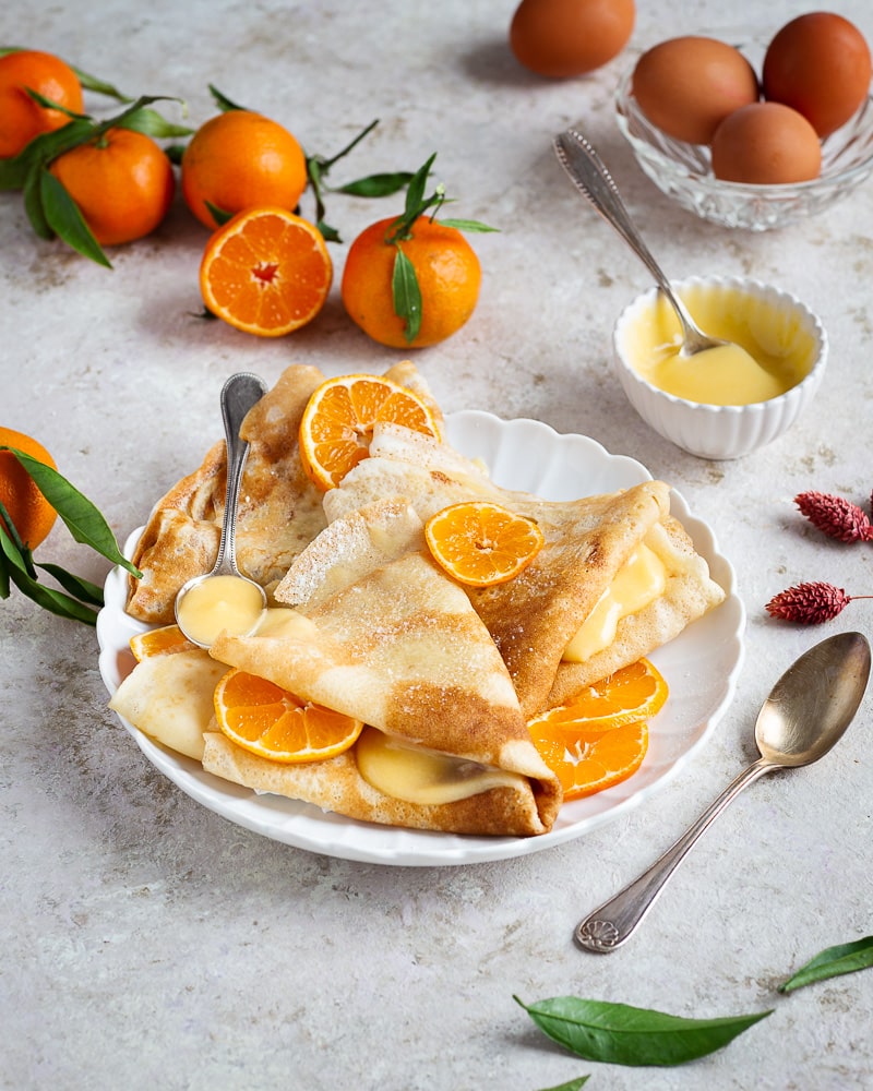 Crêpes au clémentine curd : une alternative simple et gourmande