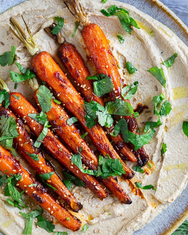 Carottes Rôties au Miel et à la Harissa | Recette Pleine De Saveurs